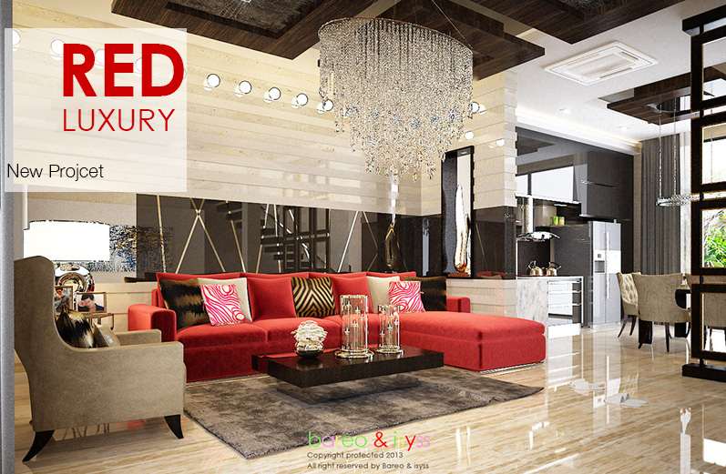 Red Luxury Modern Luxury | Inteior Design Thailand by Bareo